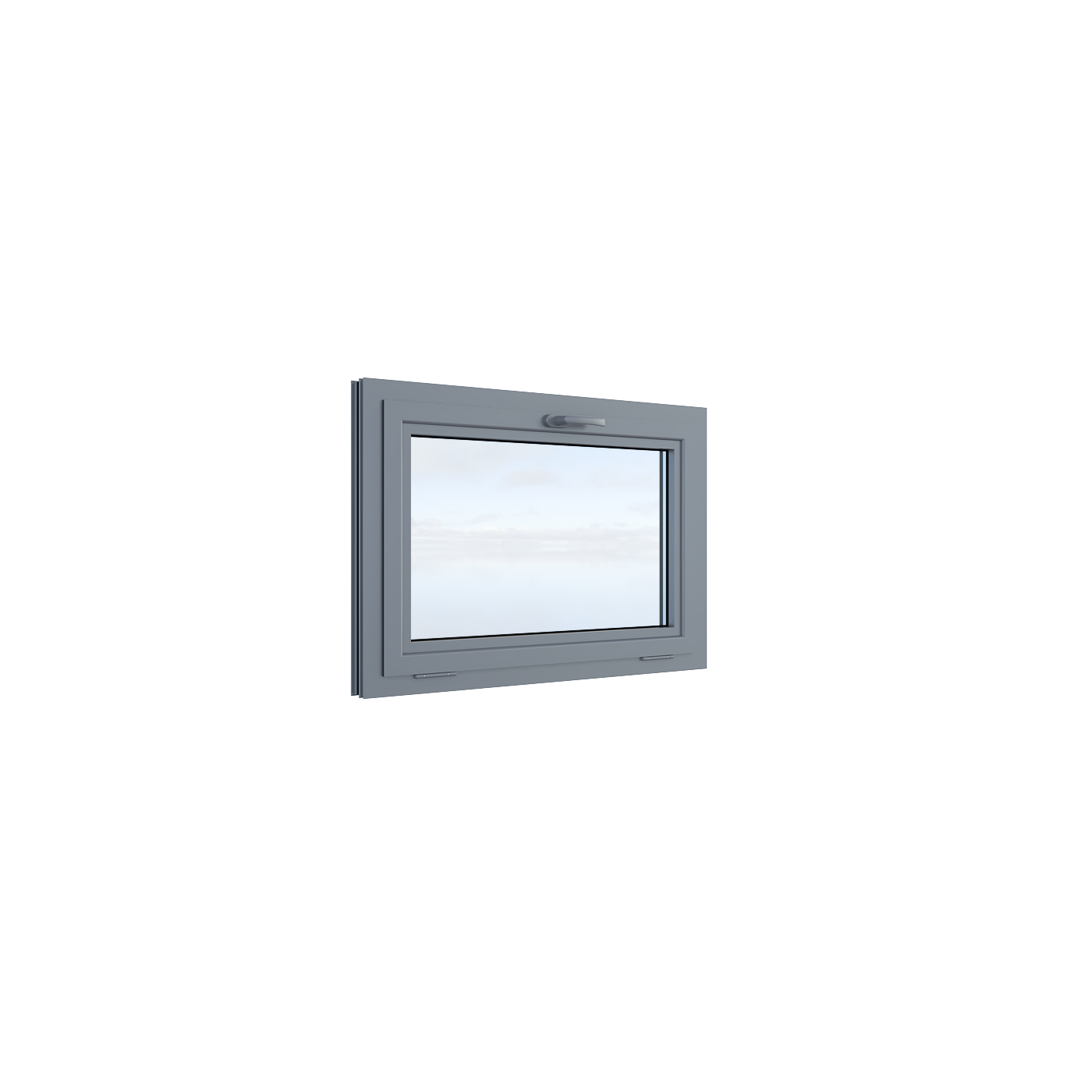 Aluminum pivot window - DV GROUP