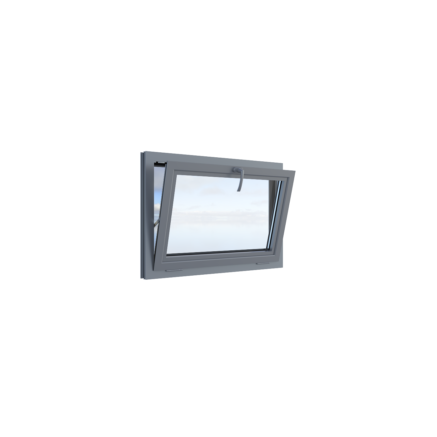 Aluminum pivot window - DV GROUP