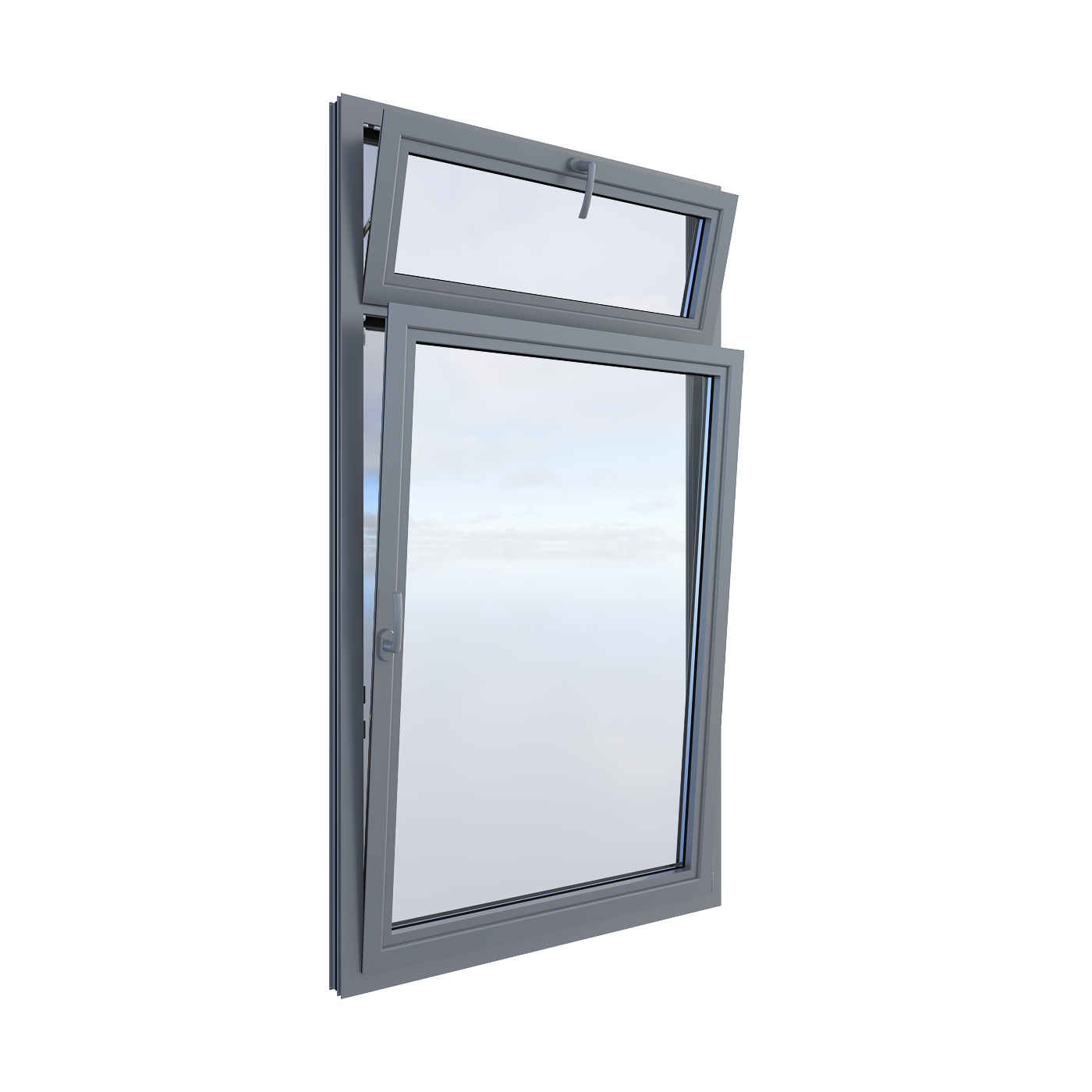 Aluminum pivot window - DV GROUP
