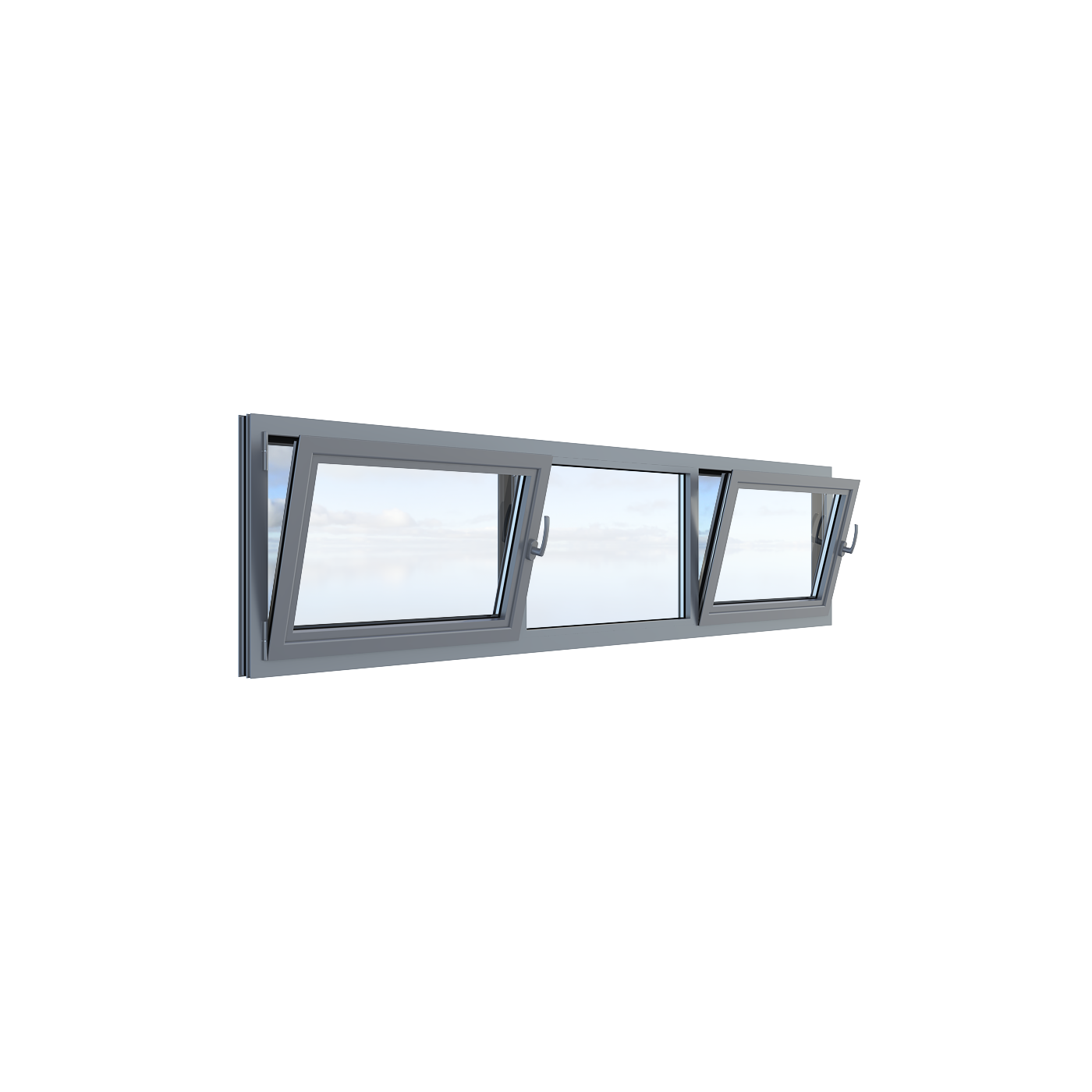 Aluminum pivot window - DV GROUP